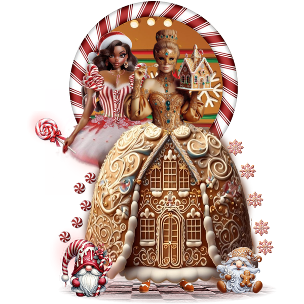 Dollie Divas - Gingerbread - Candy Canes or both - URSTYLE