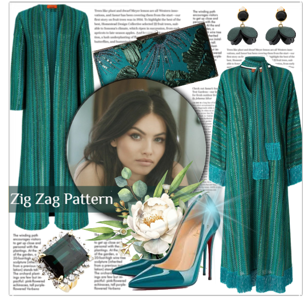 Zig Zag Patterned Fashion - URSTYLE