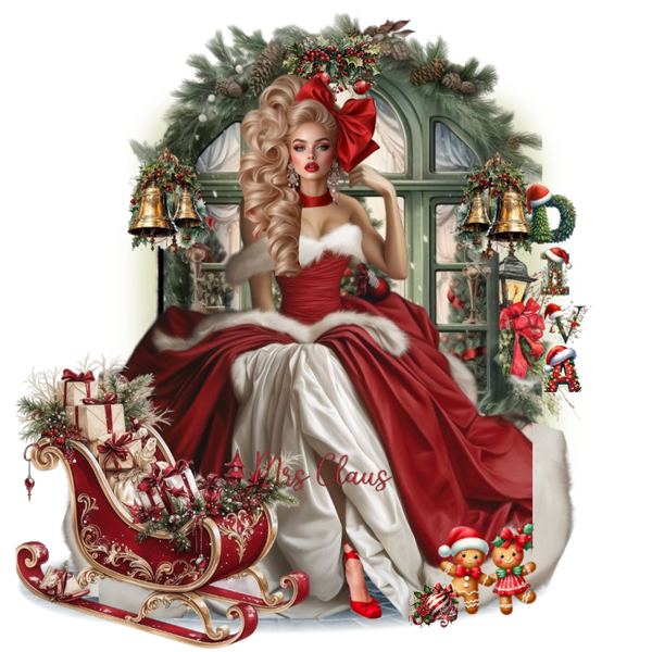 DIVA Ms. Clause. Mr. Clause or Mr. and Ms. Santa Clause - URSTYLE