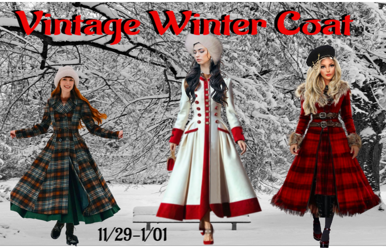 Just Vintage Bundle Up in Winter Coats - URSTYLE