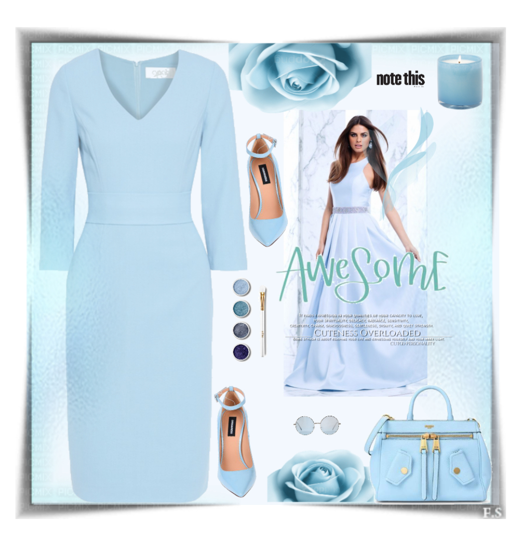 Dress in Sky Blue! - URSTYLE