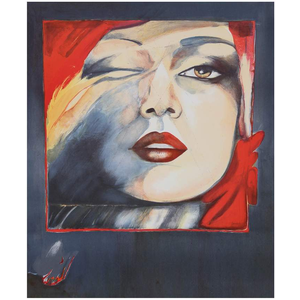 RoGallery Self Portrait, 1980 by Helene Guetary (Lithograph) for $600.00 available on URSTYLE.com