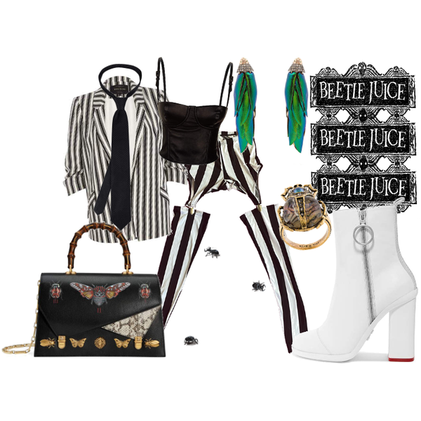 halloween ~ beetlejuice - Fashion look - URSTYLE