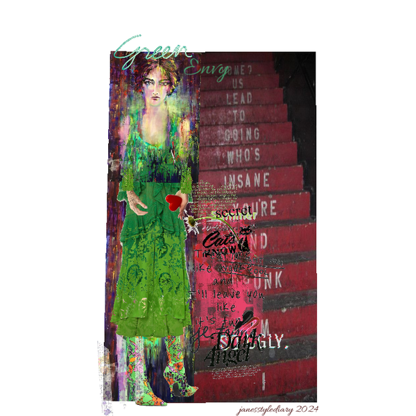 Green envy - Fashion look - URSTYLE