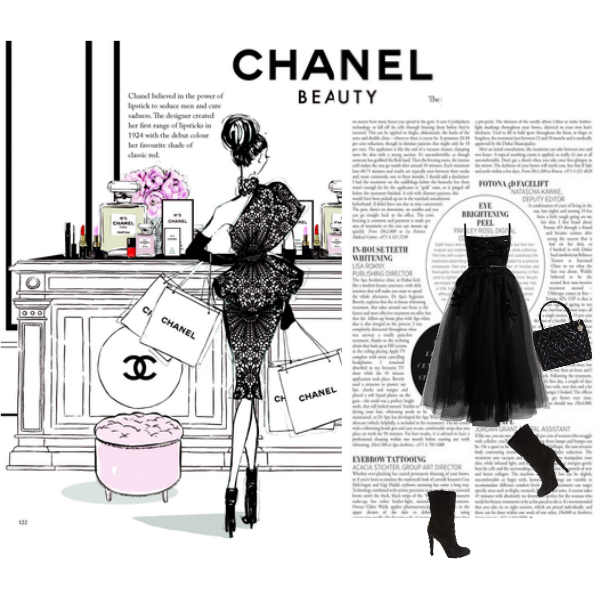 CHANEL Beauty - LBD - September 29, 2025 - Fashion look - URSTYLE