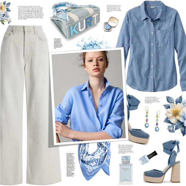 Blues - Fashion look - URSTYLE