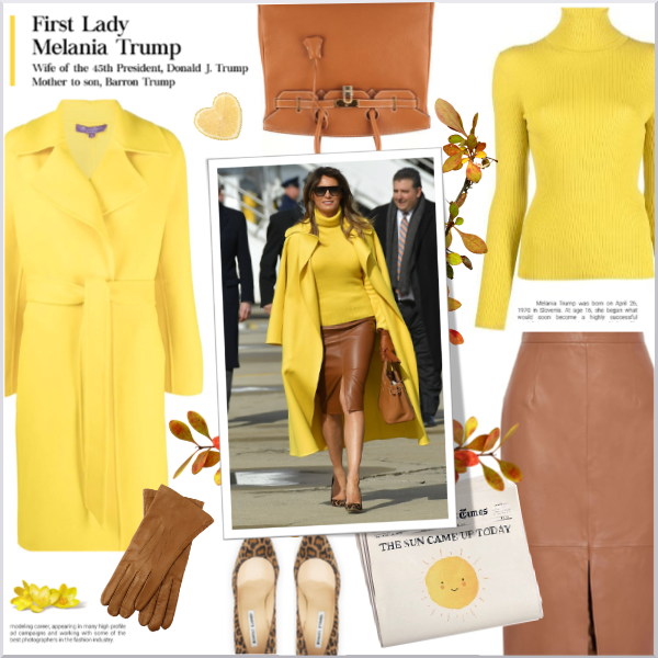 Melania Trump / the most stylish first lady - Fashion look - URSTYLE