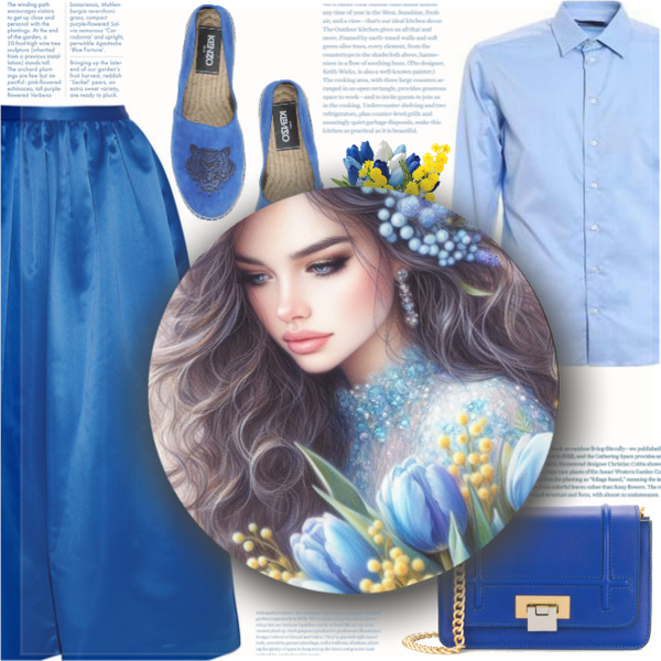 6th place winner🏆chic-ways-to-style-a-classic-blue-shirt - Fashion look ...