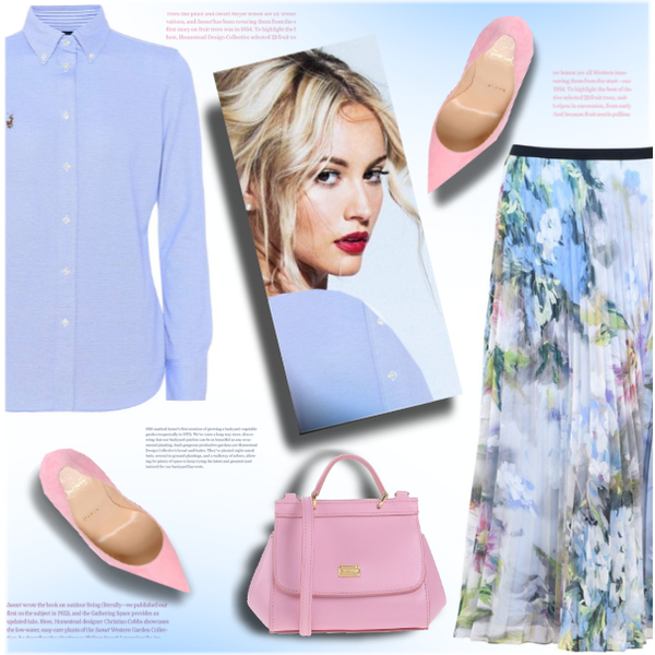 🥉chic-ways-to-style-a-classic-blue-shirt - Fashion look - URSTYLE