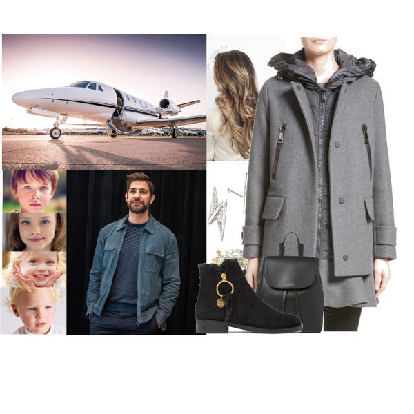 Leaving for London on early morning - Fashion look - URSTYLE