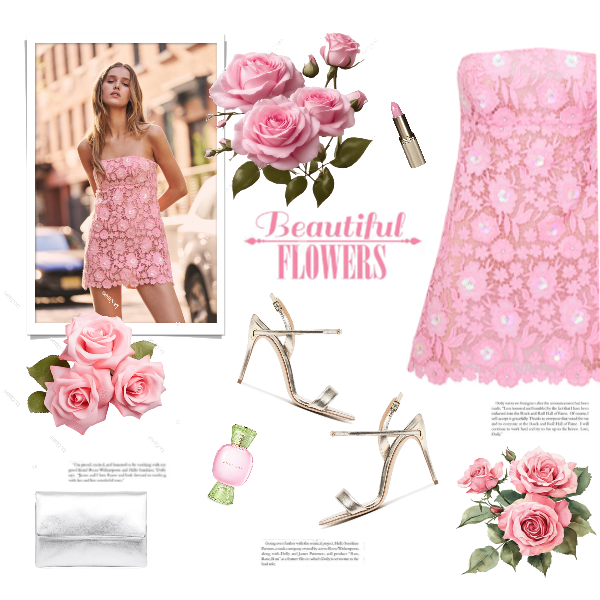 Beautiful Flowers - Fashion look - URSTYLE