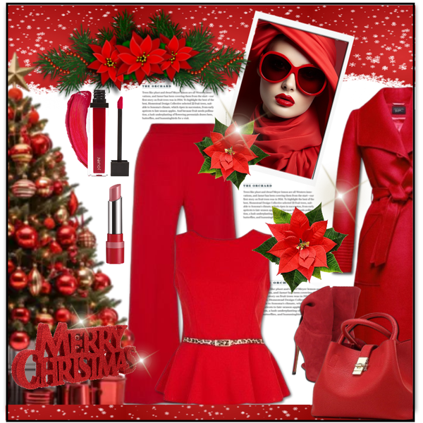 Red Monochrome - Fashion look - URSTYLE