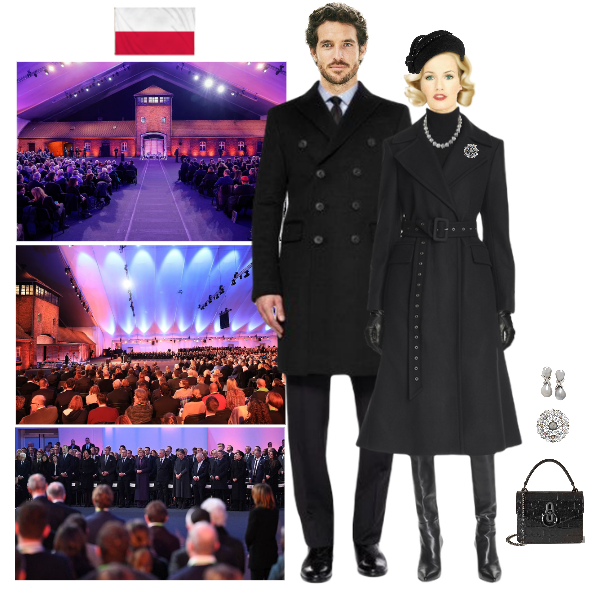 Their Majesties attended the 80th anniversary commemorations of the ...