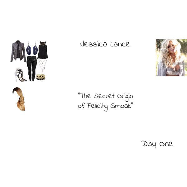 Jessica Lance Sapphire Arrow 3.05 "The Secret Origin of Felicity Smoak ...