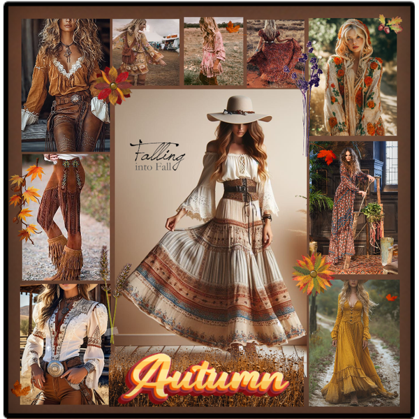 Fall Boho Western - Fashion look - URSTYLE