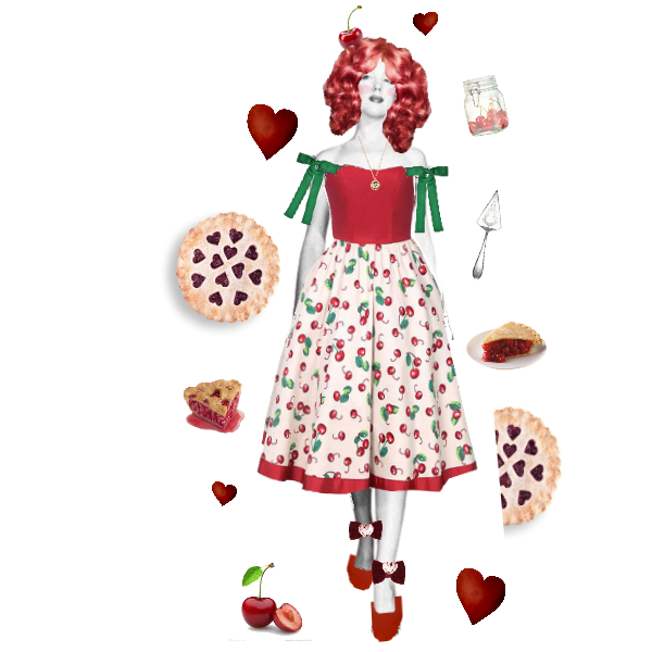 GOODBYE MISS CHERRY PIE - Fashion look - URSTYLE