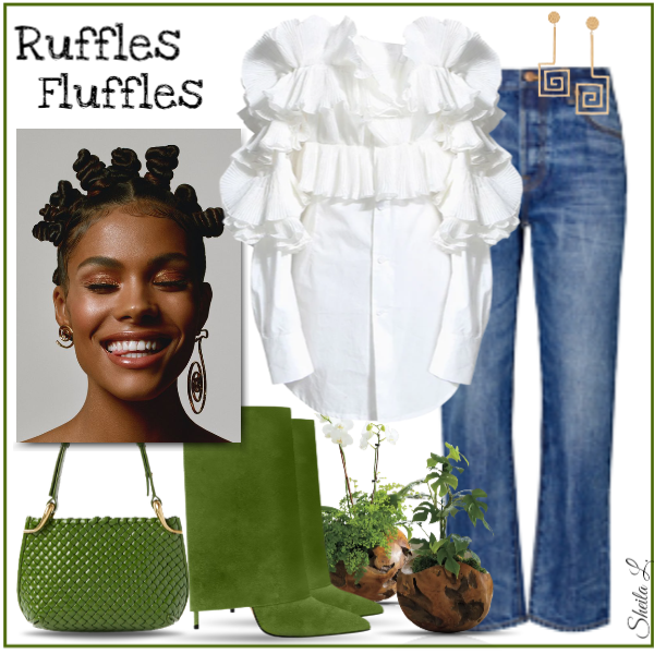 Ruffles Fluffles - Fashion look - URSTYLE