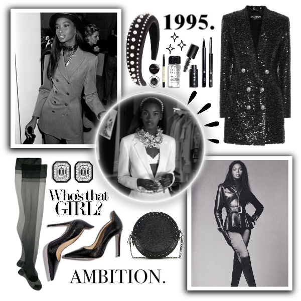 Beverly Peele, 90's icon. - Fashion look - URSTYLE