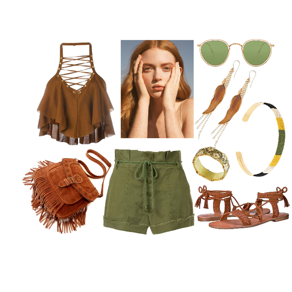 Hot Weather Outfit for A - Fashion look - URSTYLE