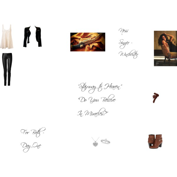 Ness Singer-Winchester Worlds Colliding (Supernatural) 9.22 "Stairway ...