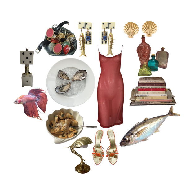 swimming with the fishes - Fashion look - URSTYLE