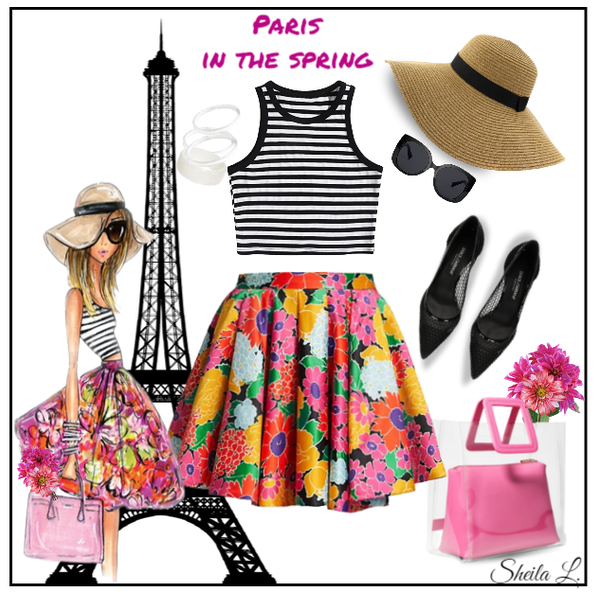 Paris Style in the Spring - Fashion look - URSTYLE