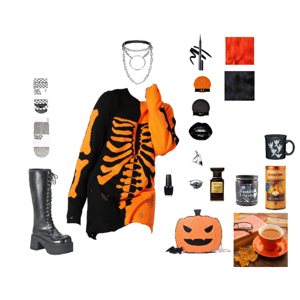 Comfy Cosy Spooky Time - Fashion look - URSTYLE