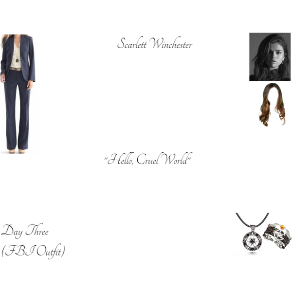 Scarlett Winchester Worlds Colliding (Supernatural) 7.02 "Hello, Cruel World" - Fashion look ...