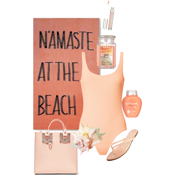 Namaste peach - Fashion look - URSTYLE