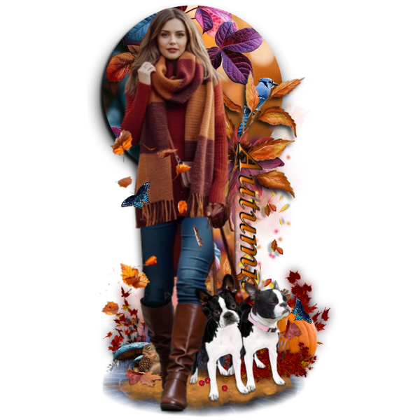 🏆~ Autumn Walk with Ginger & Bella ~ - Fashion look - URSTYLE