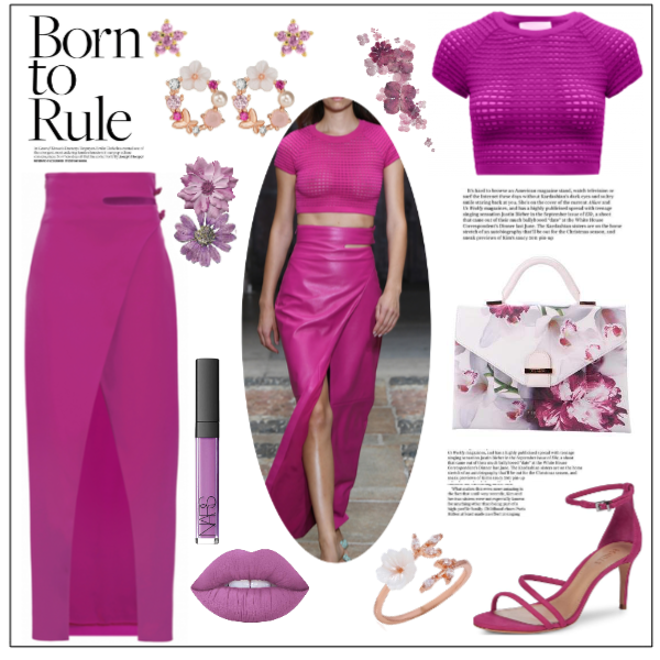 Spring Fushia Outfit - Fashion look - URSTYLE