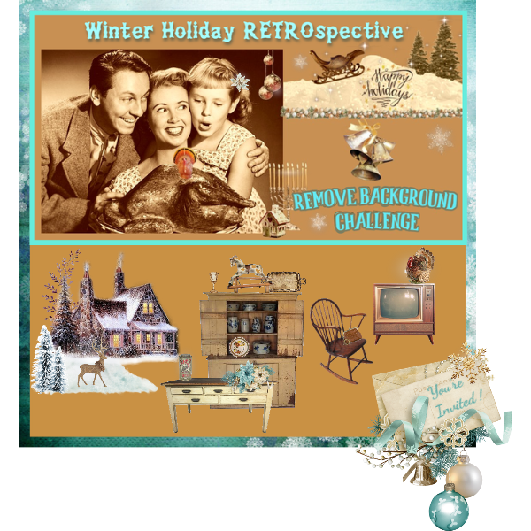 ️ Winter Holiday RETROspective Contest ️ - Fashion look - URSTYLE