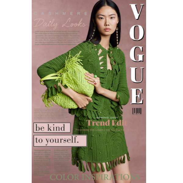 Vogue Magazine - Spring 2021 - Fashion look - URSTYLE