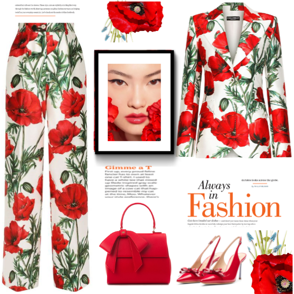 NEW CONTEST: ANY OUTFITS WITH POPPY PRINT SIMPLE ORGANIZED FASHION SETS ...