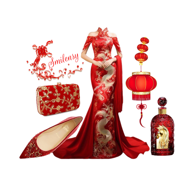 Energetic Red_2 Celebrate CNY - Fashion look - URSTYLE