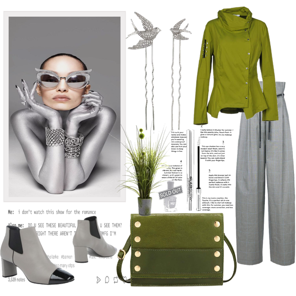 GREY FOR GREY NOVEMBER DAY - Fashion look - URSTYLE