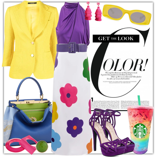 Big On Flowers Style - Fashion look - URSTYLE