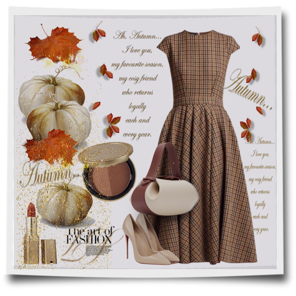 Autumn leaves - Fashion look - URSTYLE