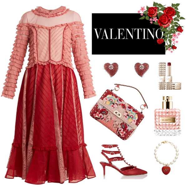 Valentino for Valentines Day - Fashion look - URSTYLE