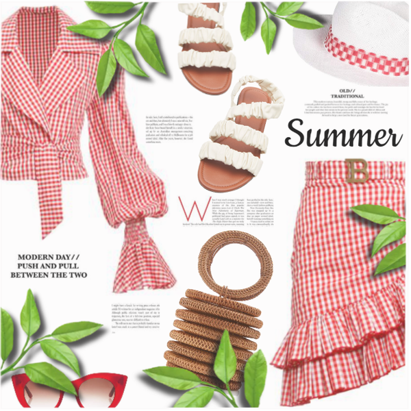 gingham-matching-sets - Fashion look - URSTYLE
