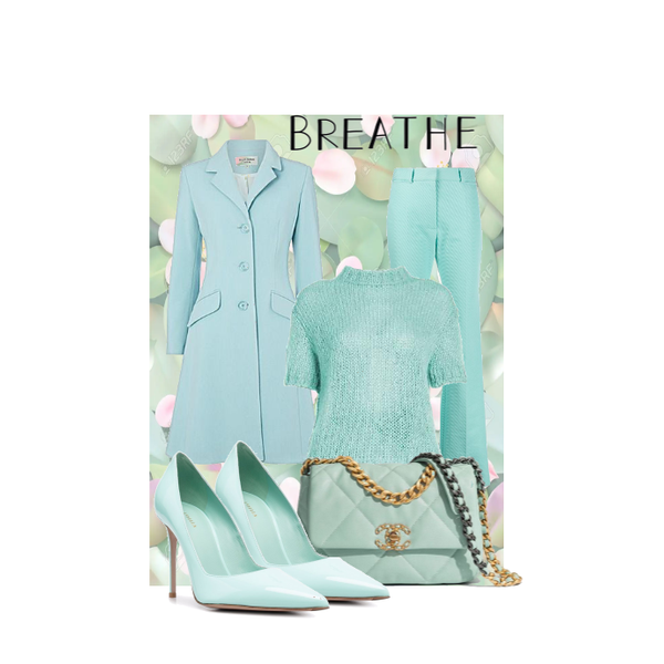 baby blue - Fashion look - URSTYLE