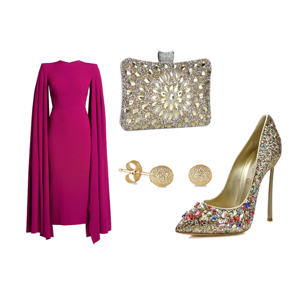 The Golden Jazzy Lady - Fashion look - URSTYLE