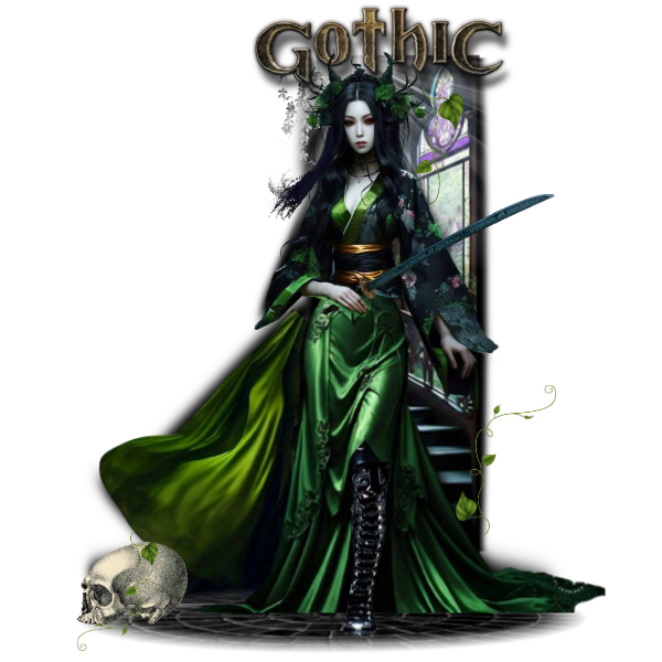 Asian Gothic 🖤 - Fashion look - URSTYLE