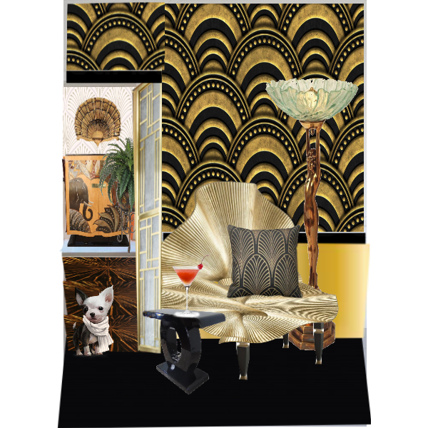 Decadent Art Deco - Fashion look - URSTYLE