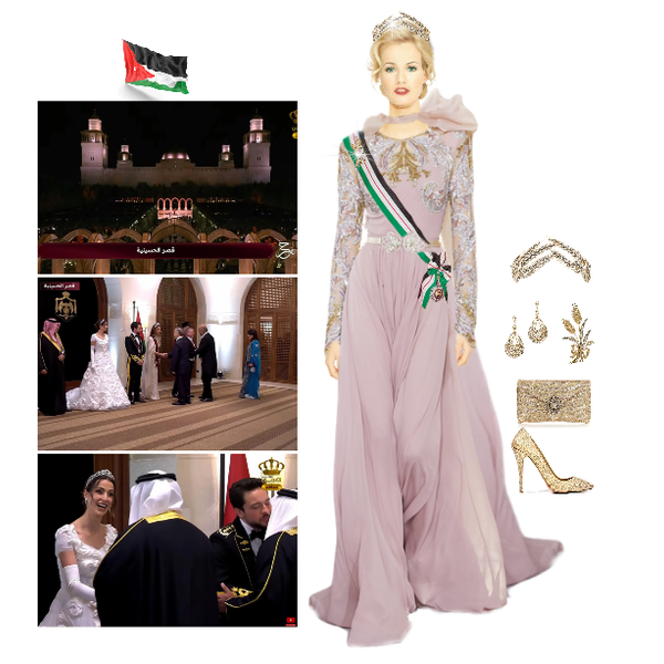 HM Queen Rose attended the reception banquet of Crown Prince Hussein ...