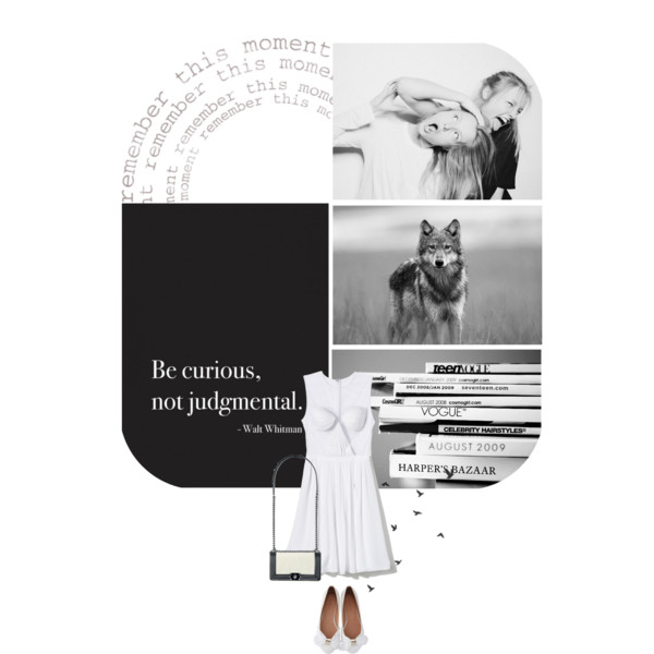 black&white. - Fashion look - URSTYLE