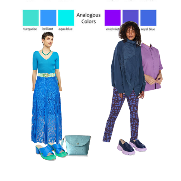 Analogous Colours - Fashion look - URSTYLE