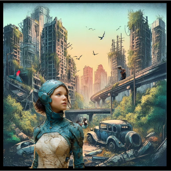 Dystopian Art - Fashion look - URSTYLE