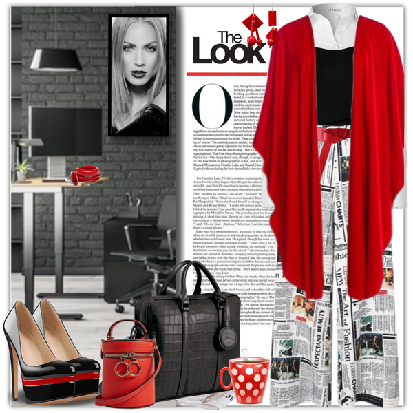 Taking The Print To The Office - Fashion look - URSTYLE
