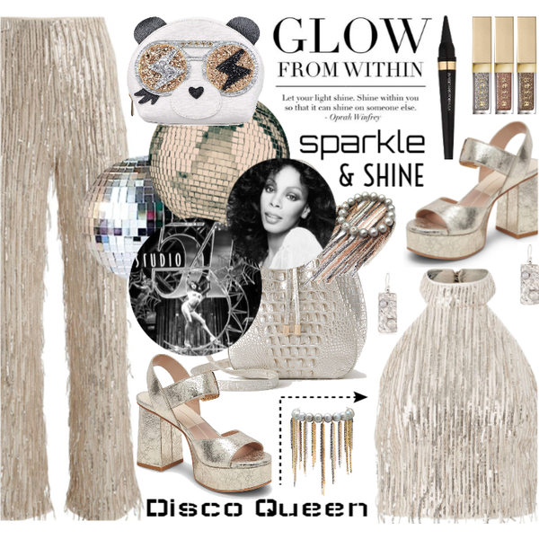 Summer Halter Look Inspired By The Height Of Disco Style & Her Royal ...
